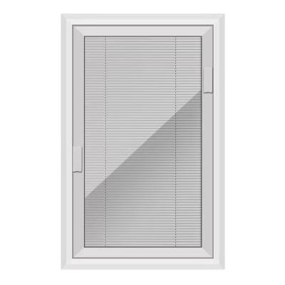 China Minetal Between Glass Blinds with White Plantation Shutters and Energy Integral Blind for sale