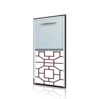 China White Triple Glazing Shutters for Thermal Insulated Office Building Windows And Doors for sale