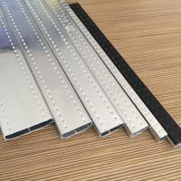 China Custom Logo Acceptable Butyl Tape Bendable Aluminum Windows Accessories Hollow Spacer Bar for sale