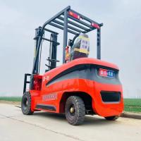 China Ming Sheng 3 Ton Electric Forklift CPD-30 Solid Tire 6m Lift Height 48V for sale