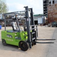 China Electric 4 Wheel Forklift 2300 kg Capacity Battery Powered Eco Friendly for sale