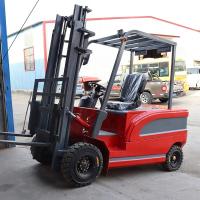 China Ming Sheng 3 Ton Electric Forklift CPD-30 3000kg Capacity 3000-6000mm Lifting Height Lithium Battery for sale