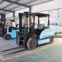 China Solid Tire Ac Controller Electric Forklift 3 Ton Price 600Ah Battery Capacity for sale