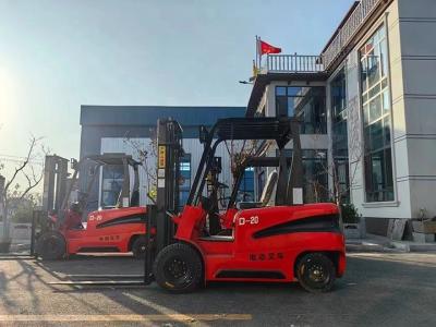China Ming Sheng 2 Ton Electric Forklift Truck 3-6 Meter Lifting Height CPD20 for Warehouse for sale
