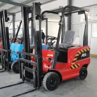 China Electric Forklift 1.5 Ton Mini Forklift Truck Battery Powered 1500kg Capacity 3000mm Lifting Height for sale