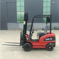 China Electric Forklift 1500kg Capacity 3 Stage Mast Heavy Duty Warehouse Forklift for sale