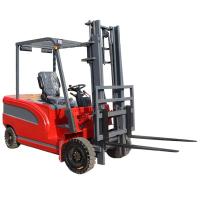 China 1.5 Ton Electric Forklift 1300mm Wheel Track 3 Stage Mast 4011mm Lift Height for sale