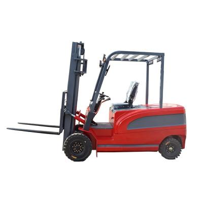 China 2 Ton Electric Forklift 48V 400Ah Triplex Mast Solid Tire 6m Lifting Height for sale