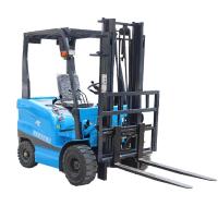 China Solid Tire 4 Wheel Electric Forklift 1.5 Ton AC Controller 3-6 Meter Lifting Height for sale