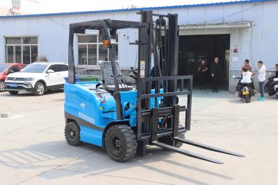 China Portable Electric 3 Stage Mast Forklift 1 Ton to 2.5 Ton Custom Lifting Height 3000mm for sale