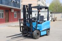 China Electric Forklift 1.5-3.5 Ton Capacity AC Controller Solid Tire 2.5m Turning Radius for sale