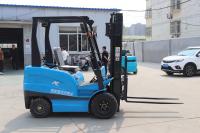 China 3 Ton 6 Meter Triple Stage Mast AC Electric Counterbalance Forklift 48V for sale