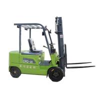 China 2000kg 4 Wheel Electric Forklift 420Ah Battery Capacity 3 Stage Mast for sale
