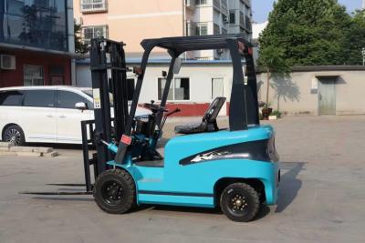 China 1.5 Ton Electric Forklift 1500kg Capacity Pneumatic Tire Compact with Hydraulic Electromagnetic Brake for sale