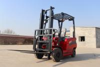 China 2 Ton Electric Forklift 3-6m Lifting Height Solid Tires AC Controller for sale