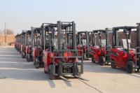 China Mingsheng 1 Ton Electric Warehouse Forklift 3000W AC Motor 3m Lifting Height 60V for sale