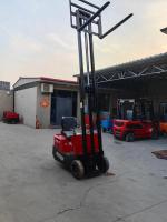 China 1Ton Compact Electric Forklift  Solid Tires 1.2m Fork Length 3 Stage Forklift for sale