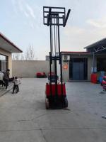 China 1Ton Compact Electric Forklift  Solid Tires 1.2m Fork Length 3 Stage Forklift for sale