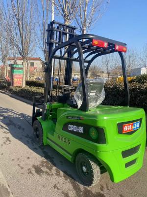 China AC Controller Electric Forklift 2 Ton Load Capacity 3m-6m Lifting Height And Solid Tires for sale