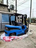 China 5000 Lb Electric Forklift with Pneumatic Tires and Hydraulic Electromagnetic Brake for sale
