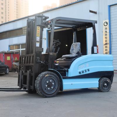 China 2 Ton Electric Forklift with AC Controller and 2.5m Turning Radius for sale