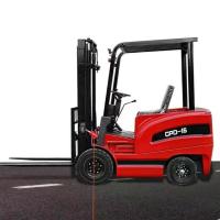 China Electric Forklift 1500kg Capacity 3 Stage Mast Heavy Duty Warehouse Forklift for sale