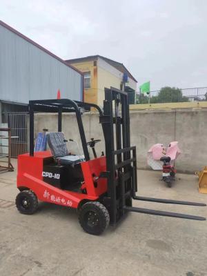 China 1 Ton Electric Forklift 48V 2.5m Turning Radius CPD-10 EF-1000 for sale