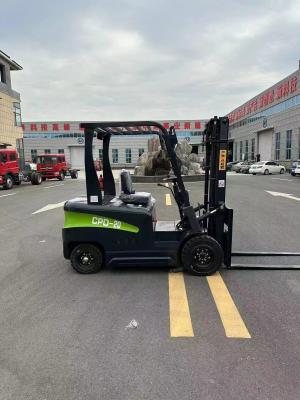 China Battery Operated Forklift 2 Ton Capacity Standard Lift 3 Meters Customizable to 6 Meters for sale