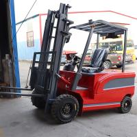 China New Energy Electric Forklift 1-5 Ton 4WD Battery Powered Mini Forklift for Warehouse Logistics for sale