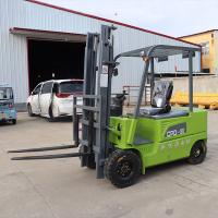 China ISO 4 Wheel Electric Forklift Truck 2.0 Ton Lithium Battery Pallet Stacker for sale