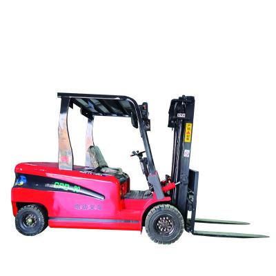 China 3 Ton Electric Forklift Truck with Lithium Battery for Warehouse and Farm Use for sale