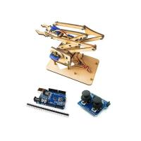 China 4 Degree of Freedom Plastic Material Diy Robotic Arm for Arduino Starter Kit for sale