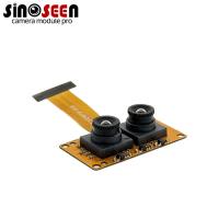 China Fixed focus dual lens CMOS USB camera module 1080P full HD 120fps with MJPG YUY2 output for industrial and commercial imaging systems for sale