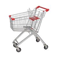 China 60L Top Selling European style supermarket metal shopping trolley for carrying for sale