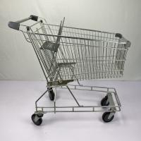 China Australian Style 150L Shop Shopping Trolley Regular Retail Chain Supermarket Grocery Cart for sale