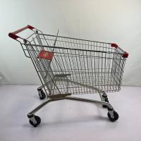 China 180L General store Galvanized European Market Supermarket Shopping Trolley for sale