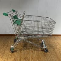 China 210L Russian Trolley Asian Standared Type Supermarket Shopping Cart Grocery Shopping Trolley for sale
