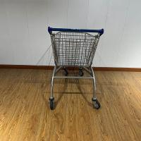 China 90L Elderly Stylish Fan-Shaped Cheap Price Shopping Cart For Kitchen Metal Shopping Trolley for sale