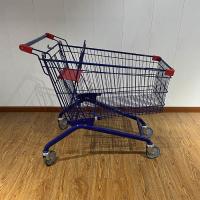 China 180L General store CE Certificate Elevator Wheel Steel Shopping Cart for sale