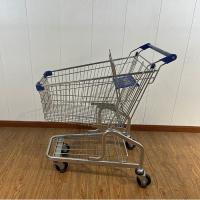 China 100L Durable German Type Small 4 Wheels Shopping Trolley for sale