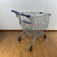 China 240L European Shopping Trolley Heavy Duty Supermarket Cart for Retail Stores for sale