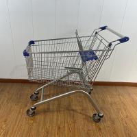 China European Style Grocery Shopping Cart  Wholesale Supermarket Trolley Manufacturer for sale