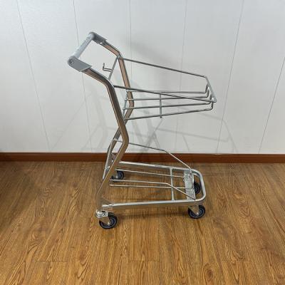 China Commercial Shopping Basket Trolley with Custom Branding and Color Options for sale