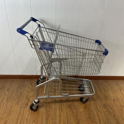 China 100L Custom German Style Supermarket Trolley Manufacturer with OEM Branding for sale
