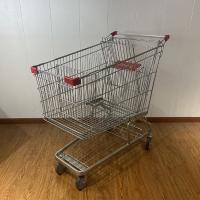 China 240L Heavy Duty German Style Supermarket Shopping Trolley with Factory Price for sale
