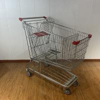 China 240L Heavy Duty German Style Supermarket Shopping Trolley with Factory Price for sale