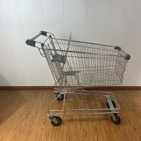 China Factory Whosale 150L Australian Style Supermarket Shopping Trolley Hand Push Cart for sale