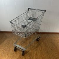 China Factory Whosale 150L Australian Style Supermarket Shopping Trolley Hand Push Cart for sale