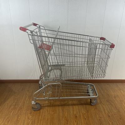 China Heavy Duty German Style Grocery Shopping Cart for Large Supermarkets for sale