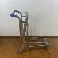 China Metallic Heavy Duty Warehouse Order Shopping Picking Transport Trolley for sale